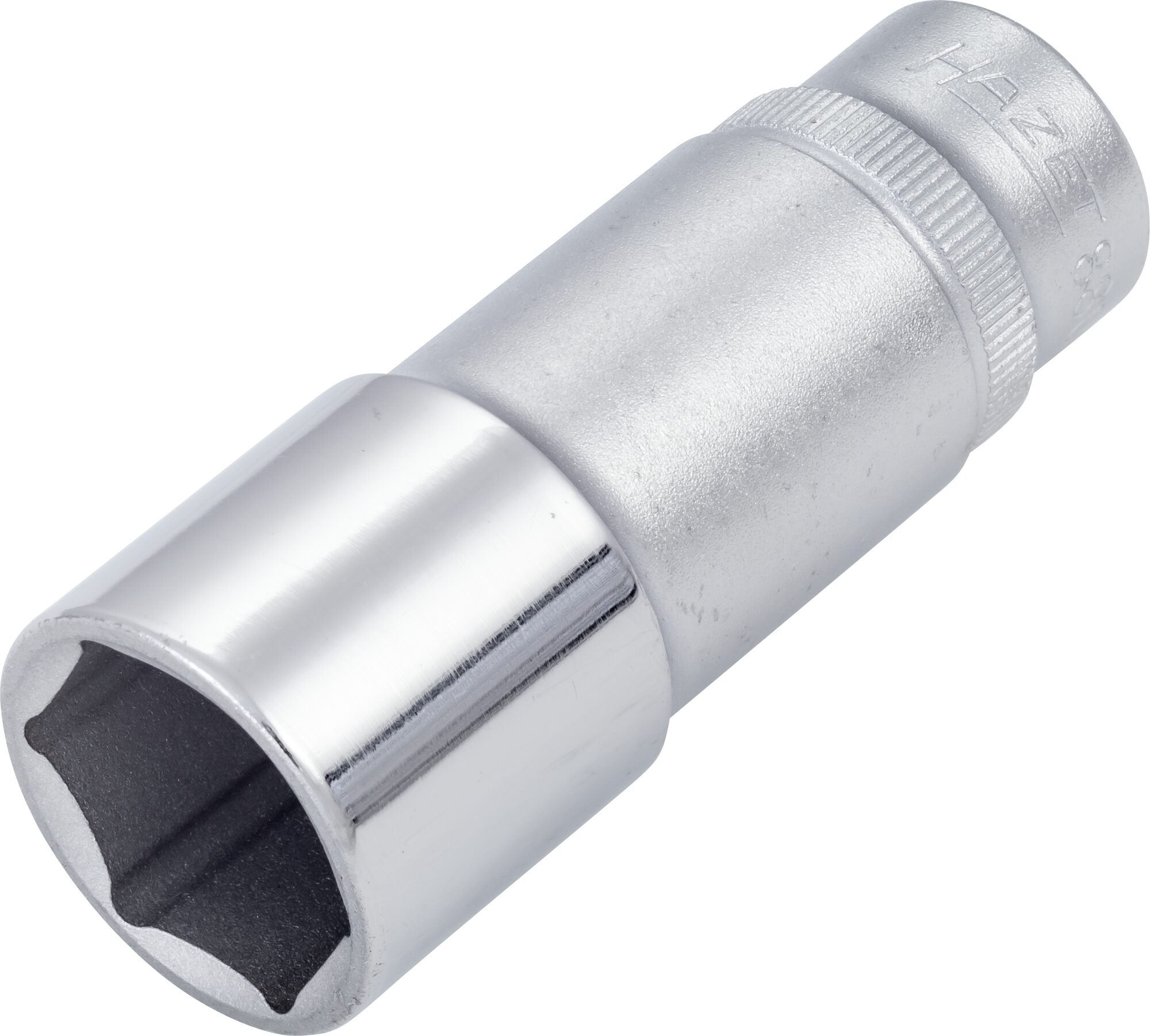 HAZET Steckschlüsseleinsatz · Sechskant 880LG-19 · Vierkant hohl 10 mm (3/8 Zoll) · Außen ...